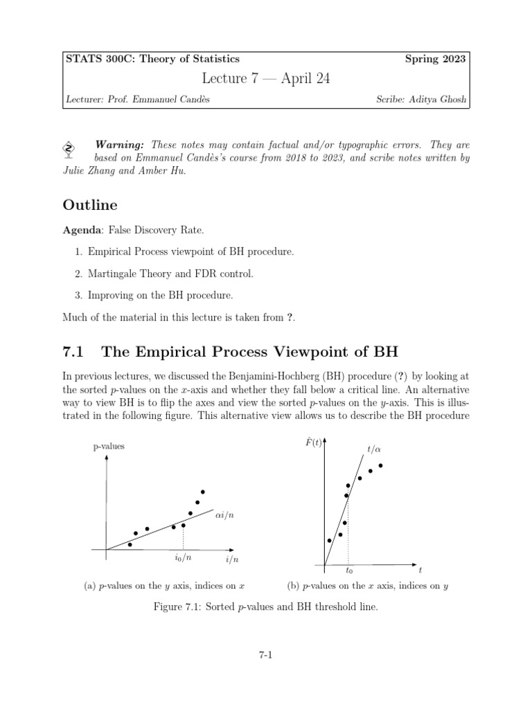 Lecture 07 | PDF | Cartesian Coordinate System | P Value Lecture 07 | PDF | Cartesian Coordinate System | P Value
