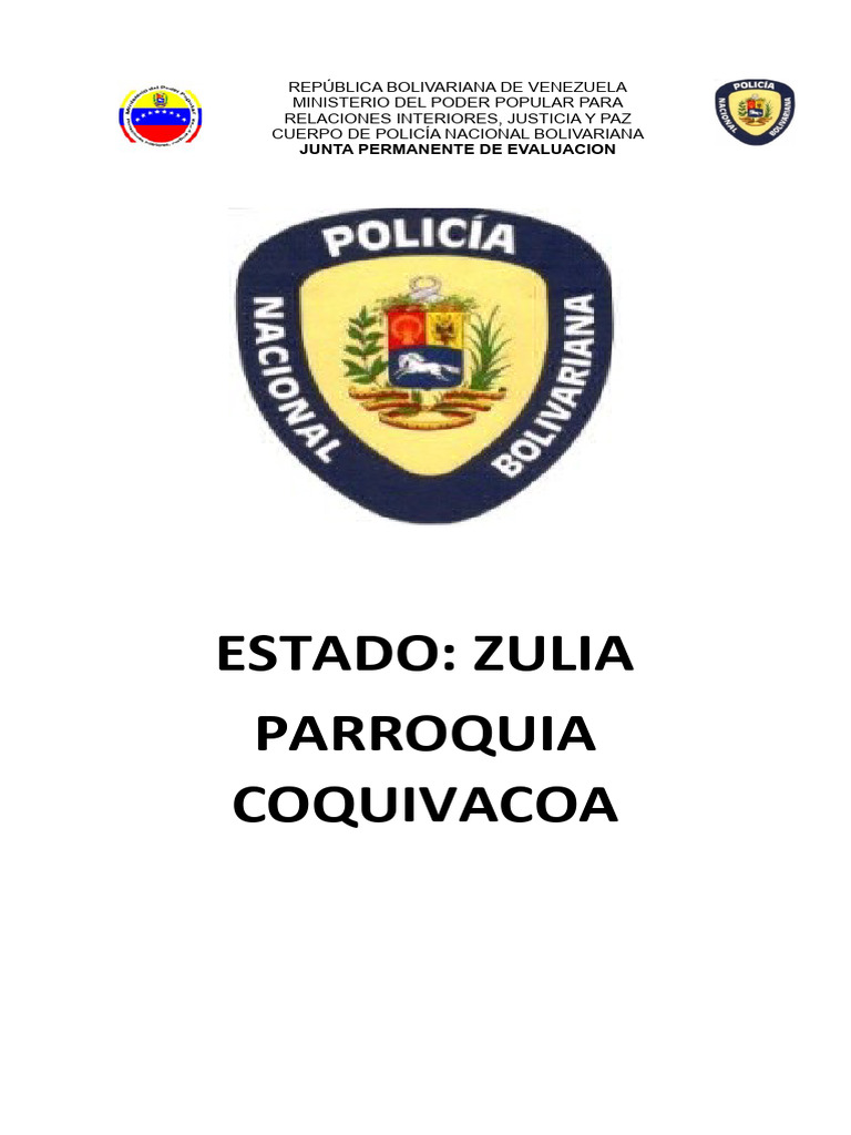 Cuadernillo de Acuerdo A Ficha y Relacion Coquivacoa | PDF | Venezuela ...