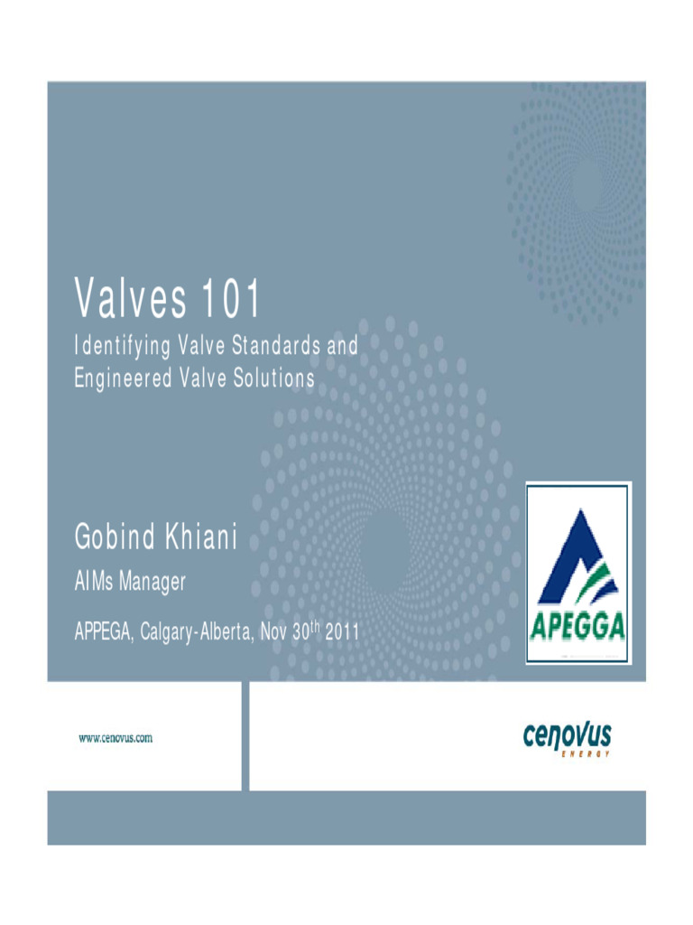 Valves 1 | PDF | Valve | Wear