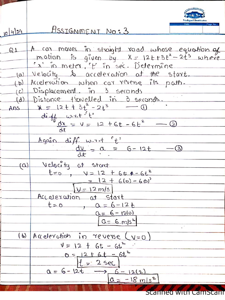 EME Assignment 3 | PDF