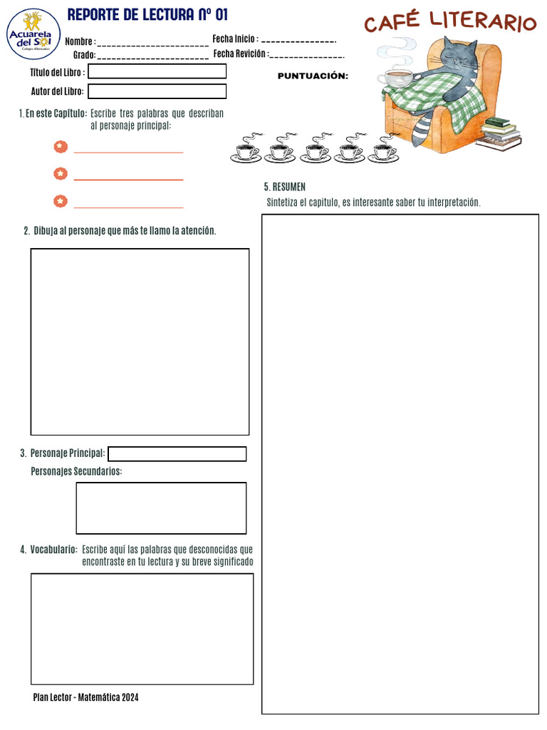 Reporte de Lectura | PDF | Clásicos | Ficción general
