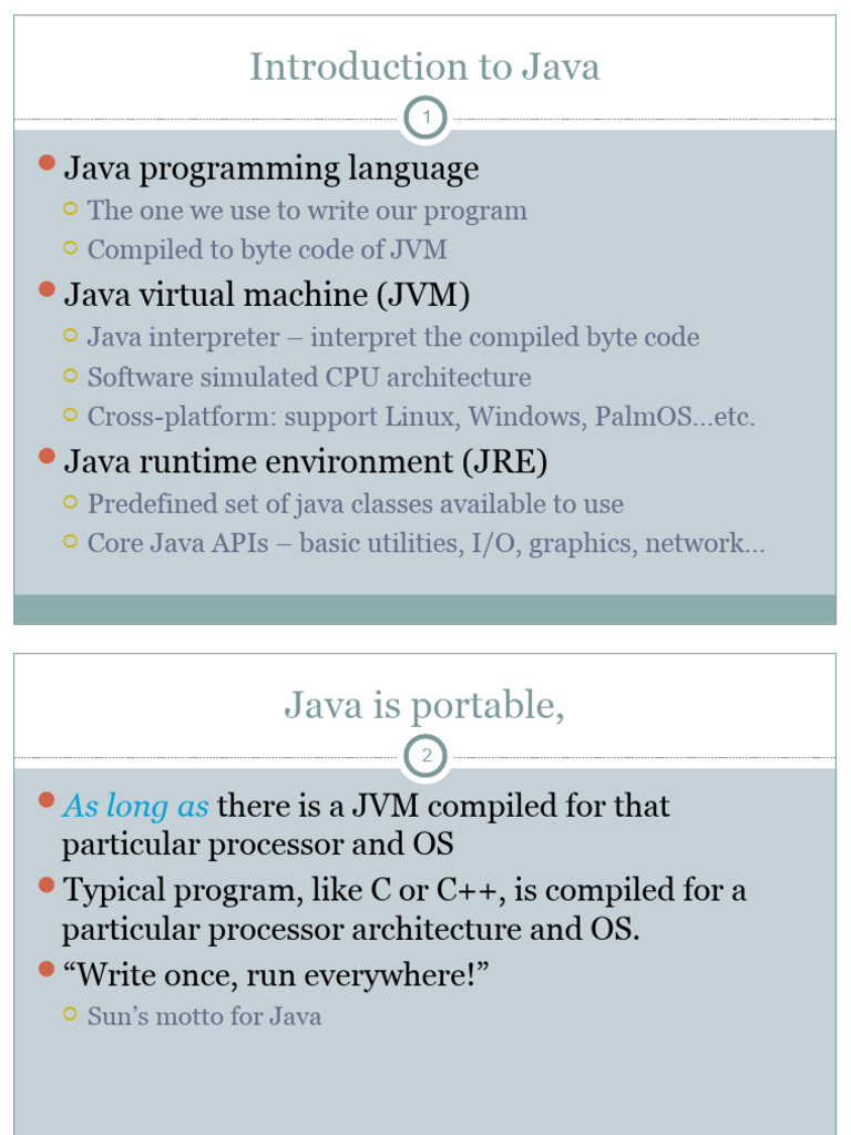 Presentation Intro To Java 1462929809 181219 Pdf Class Computer Programming Data Type