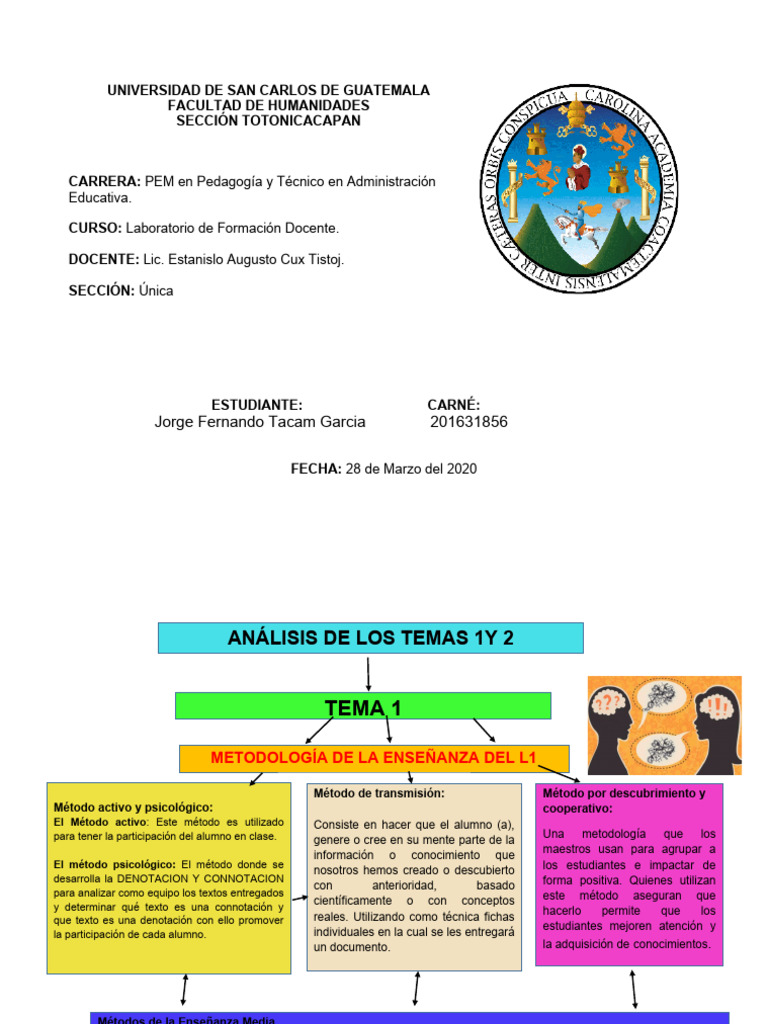 Mapa Mental Usac | PDF | Pensamiento | Lógica