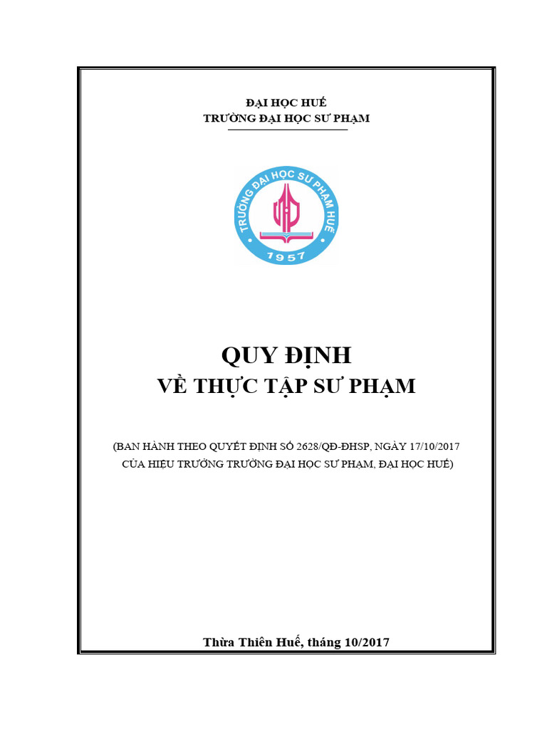 Quy Dinh Va Cac Bieu Mau KTSP | PDF