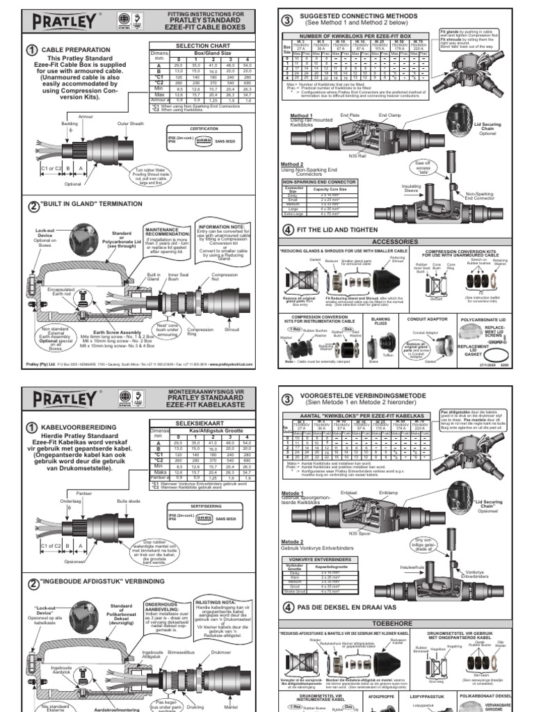 Ezee-fit_Box_Standard - Instruction Leaflet | PDF