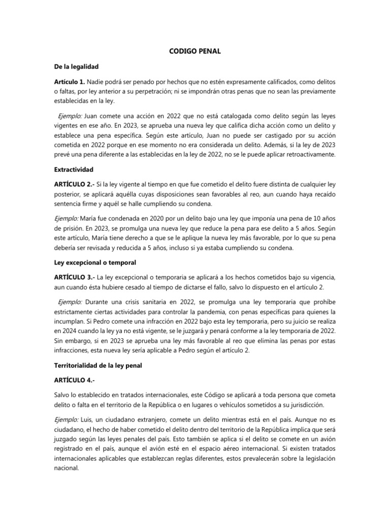 Codigo Penal | PDF | Castigos | Robo