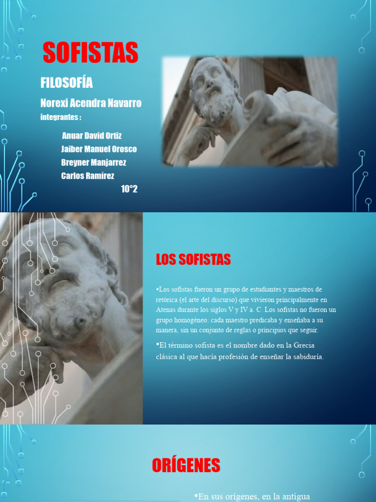 SOFISTAS | PDF | Filosofía griega antigua
