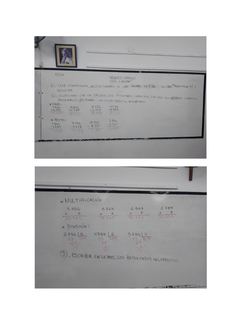 Actividad Del Dia... | PDF