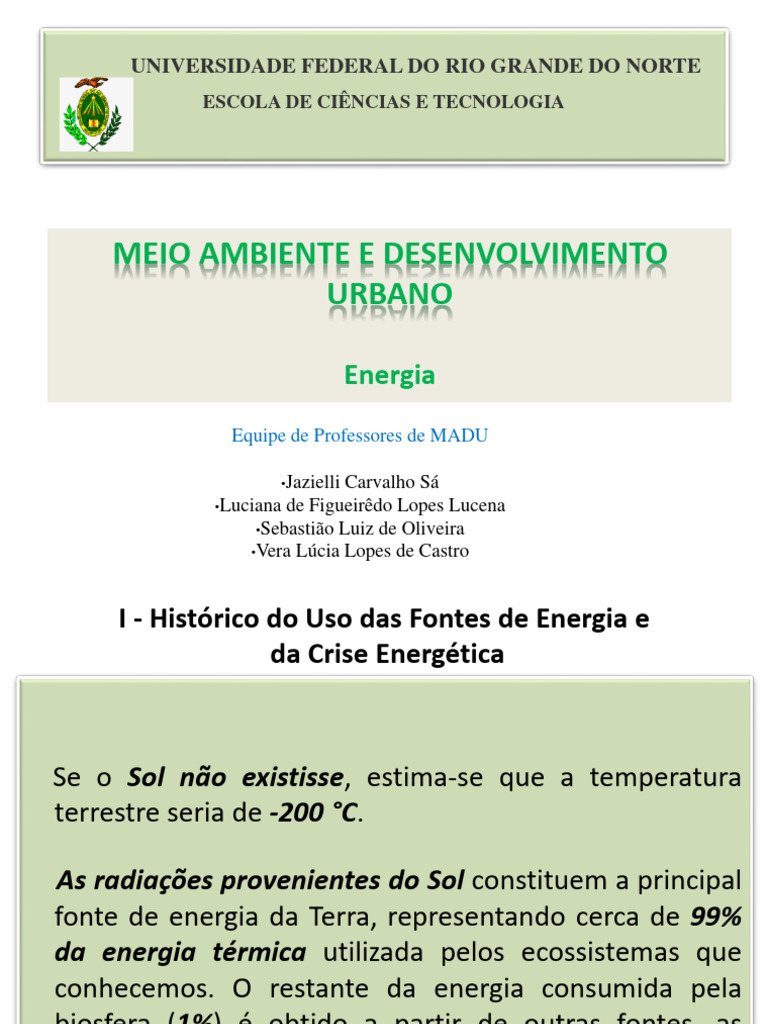 Aulas Energias Renováveis. | PDF | Combustíveis fósseis | Biomassa