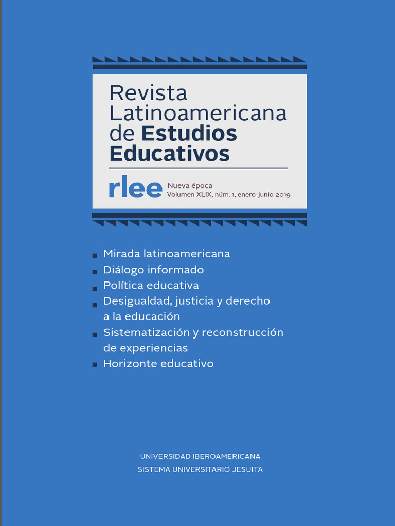 Rlee Revista Latinoamericana de Estudios Educativos 1 | PDF | America ...