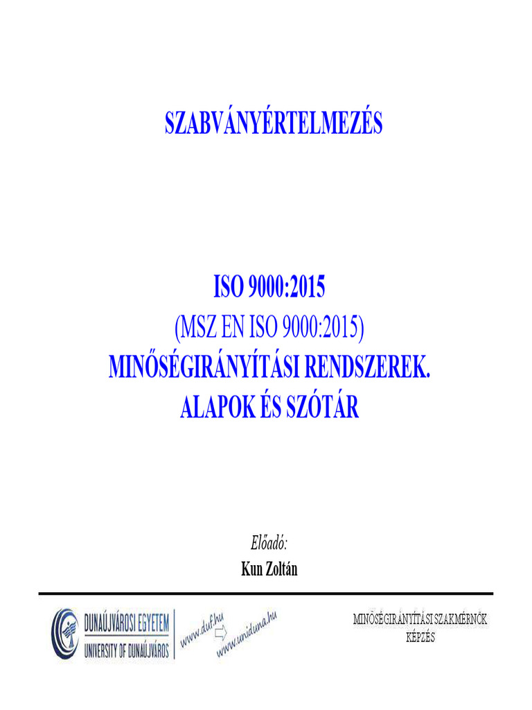 ISO 9000 2015-Unlocked | PDF