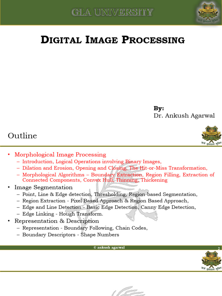 Aa Dip 2 1 (Morphology) | PDF | Computer Graphics | Graphics