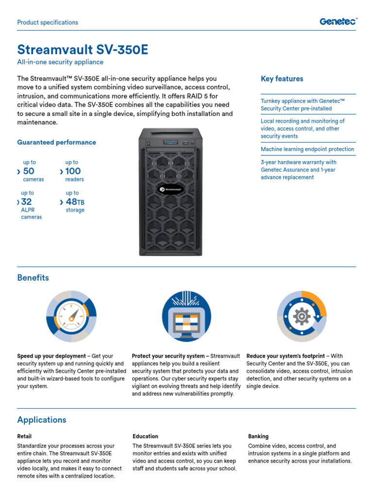 Streamvault SV 350e | PDF | Usb | Computer Security