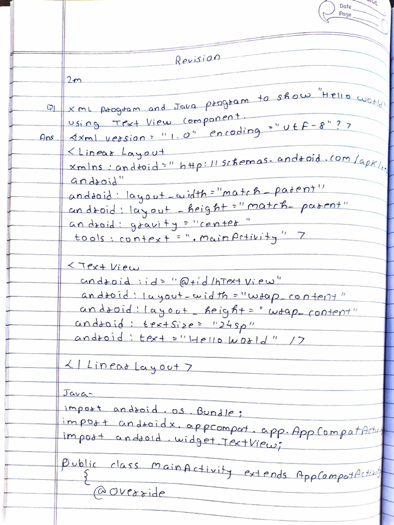 Android TextView and EditText Guide | PDF | Computers