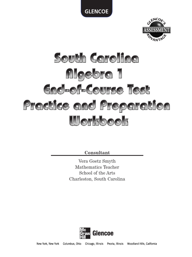 EOC Booklet TeacherEd | PDF | Function (Mathematics) | Equations