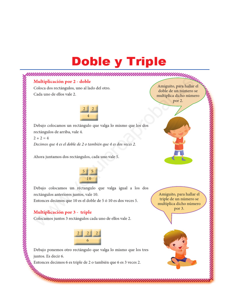 Doble y Triple: WWW - Yoquieroaprobar.es | PDF | Matemáticas