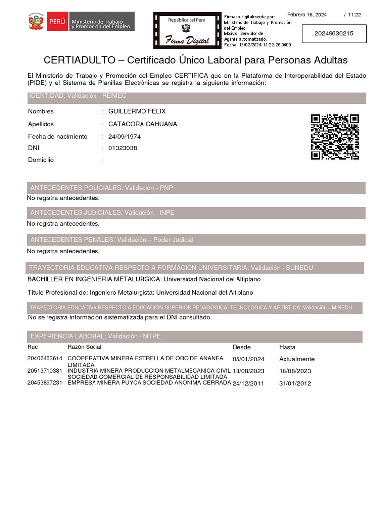CUL-VwVg VutGOuGChtzWNqjEQ 3 | PDF | Documento de identidad | Gobierno