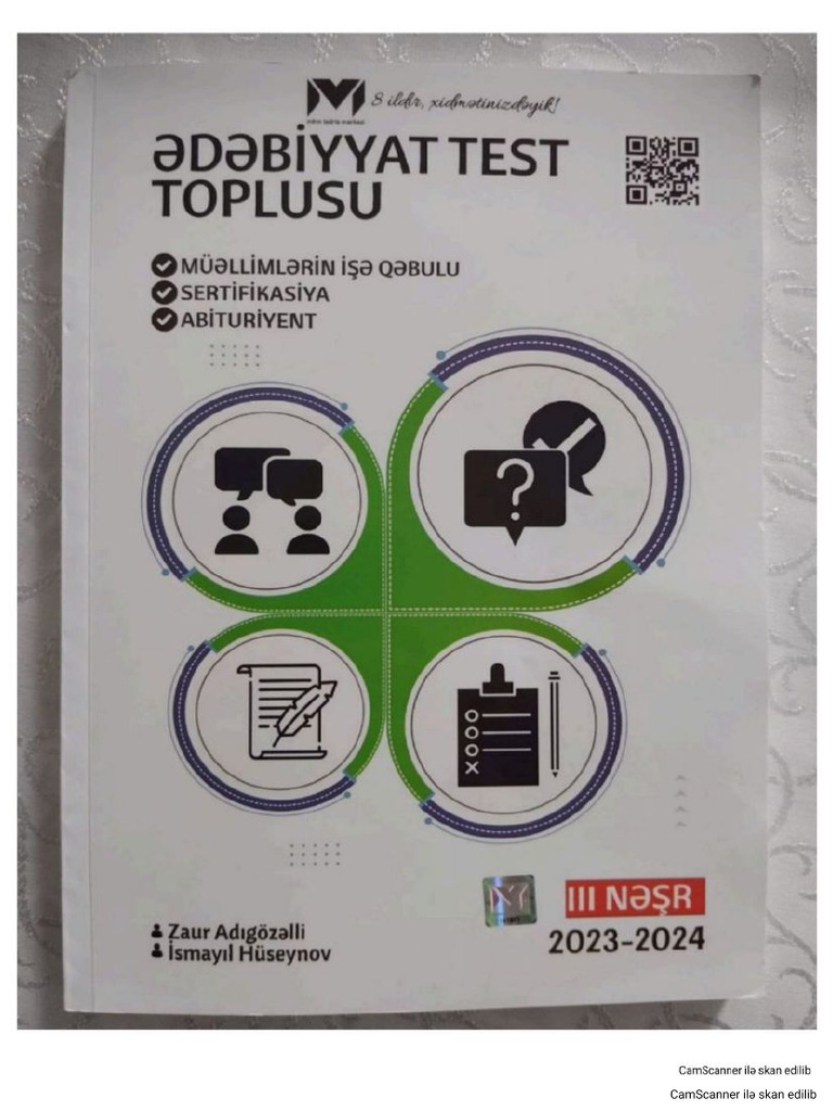 Ədəbiyyat MHM 2024 | PDF