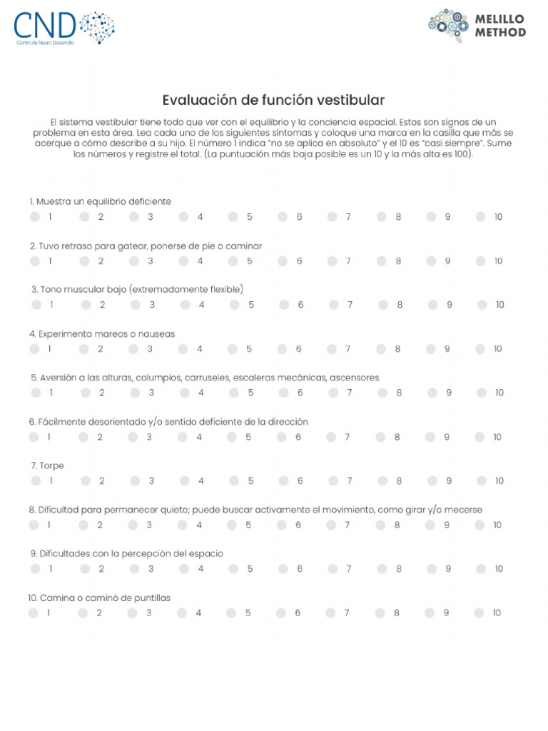 Evaluación Funcional | PDF