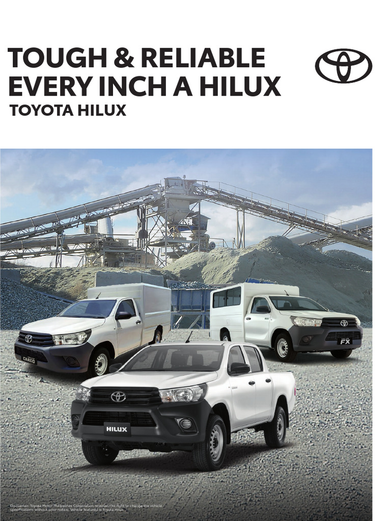 Hilux fleet | PDF | Truck | Car