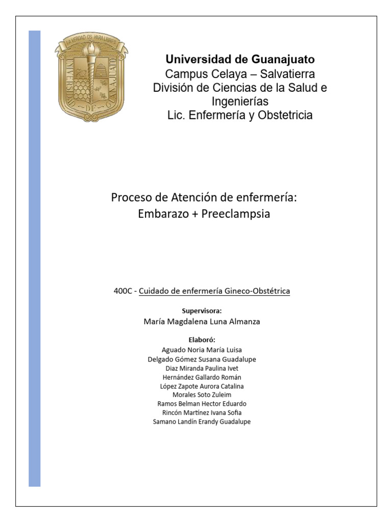 PAE Preeclampsia | PDF | Parto | El embarazo