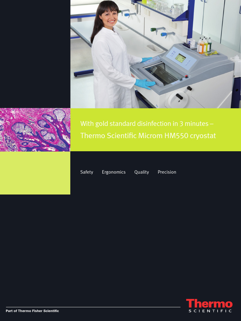 Thermo HM550-300-E Brochure | PDF | Disinfectant