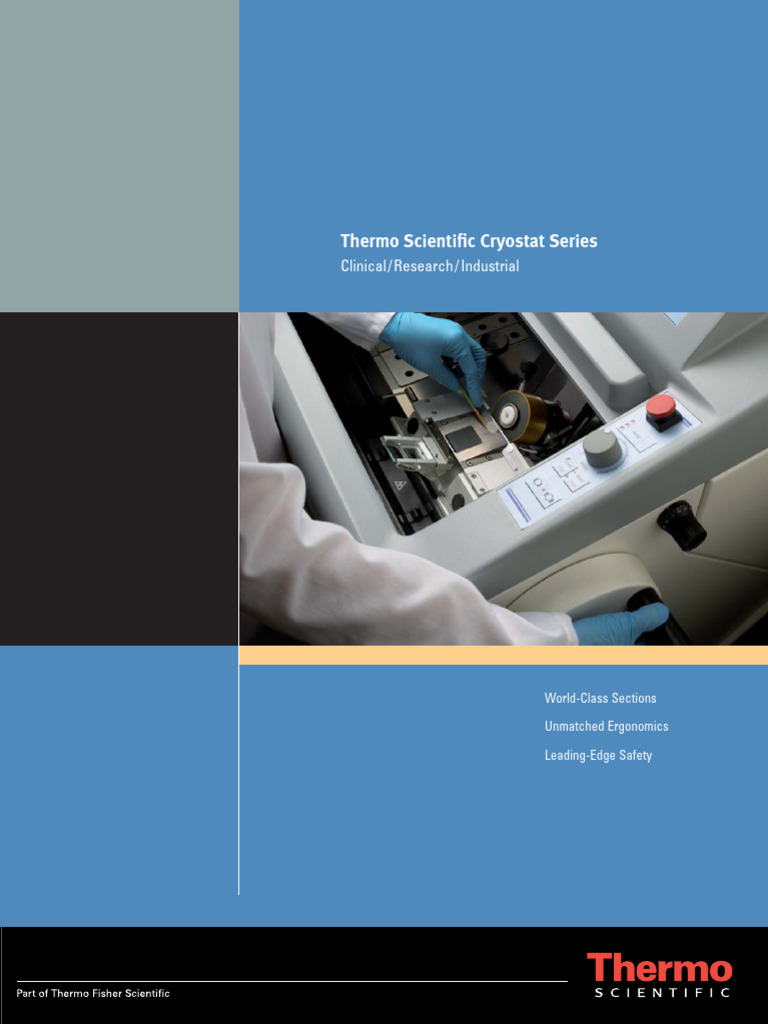 Thermo HM550 and FE Cryostat Brochure | PDF | Knife