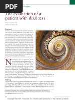 AAFP Dizziness - Evaluation and Management | PDF | Vertigo | Ménière's ...