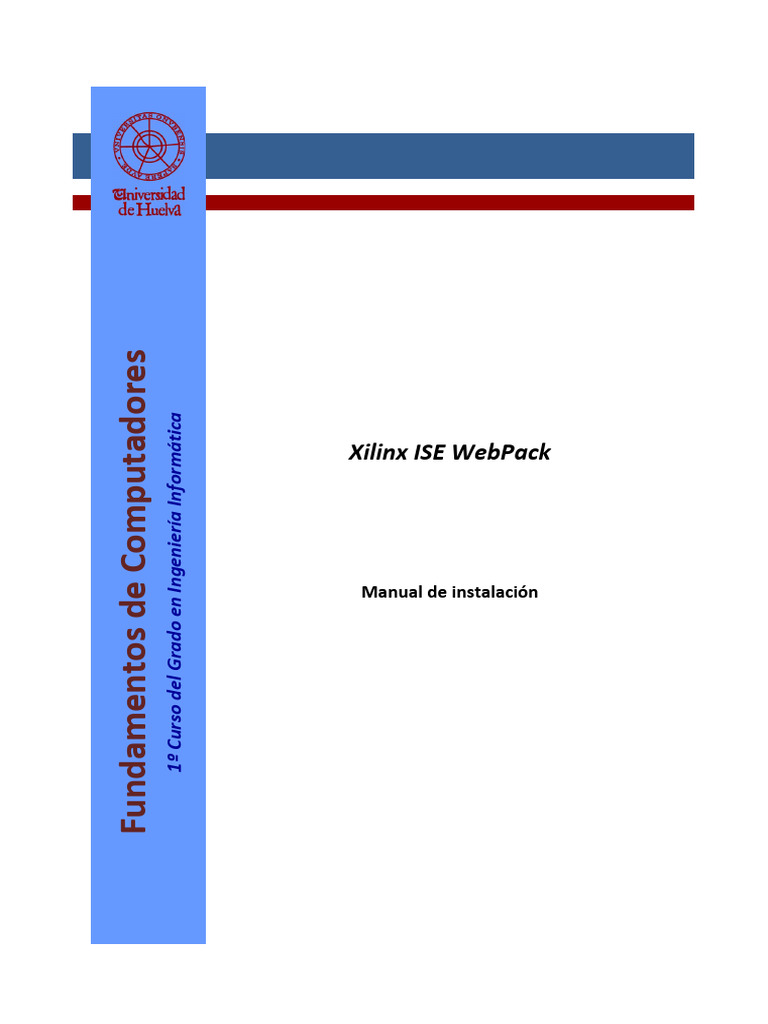 Xilinx Ise Webpack: Manual de Instalación | PDF | Windows 10 | Archivo de computadora