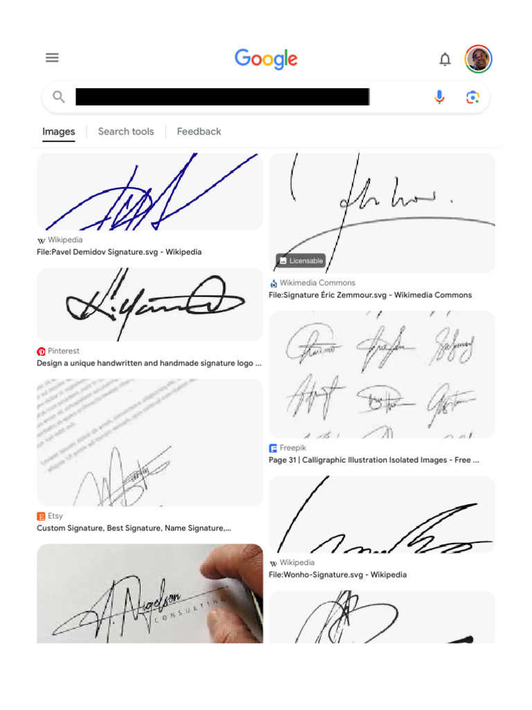 Google Search | PDF | Wikipedia | Signature