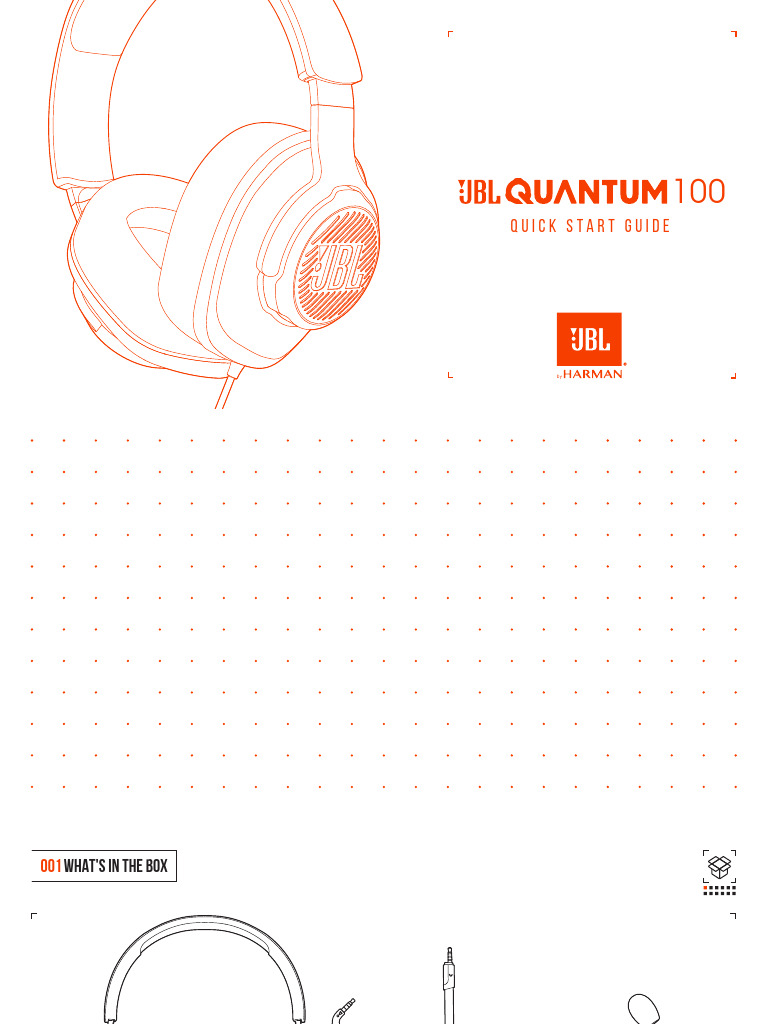 JBL Q100 QSG Multilingual | PDF