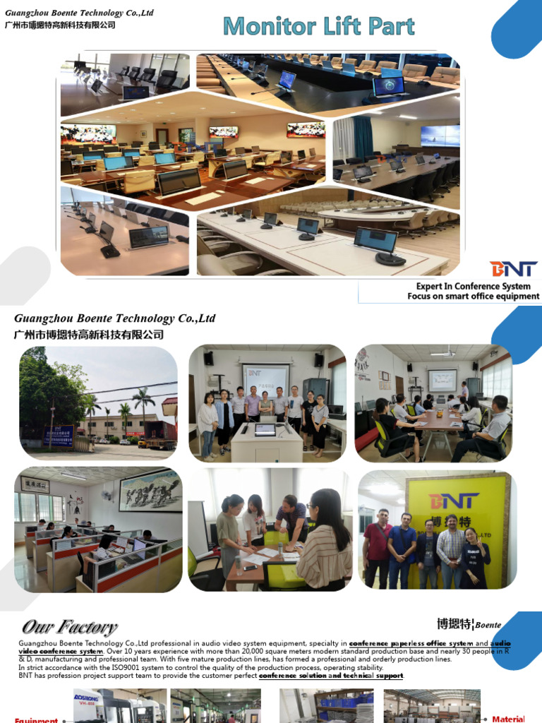 2021 BNT Monitor Lift Catalog | PDF | Computer Monitor | Hdmi