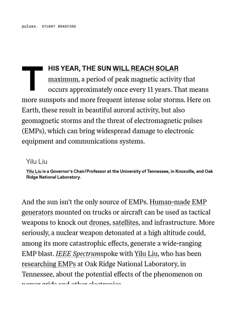 T1How To EMP-Proof A Building - IEEE Spectrum - Part2 | PDF