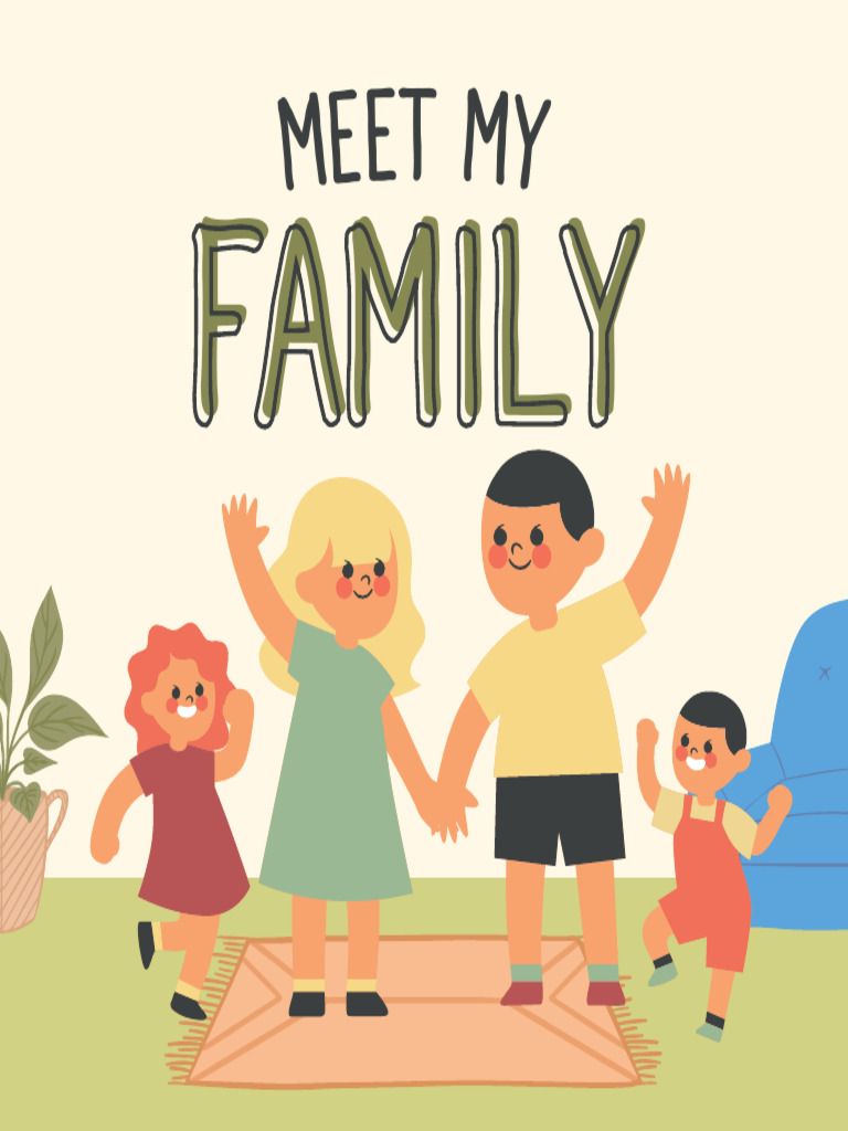 Meet My Family Story Book | PDF