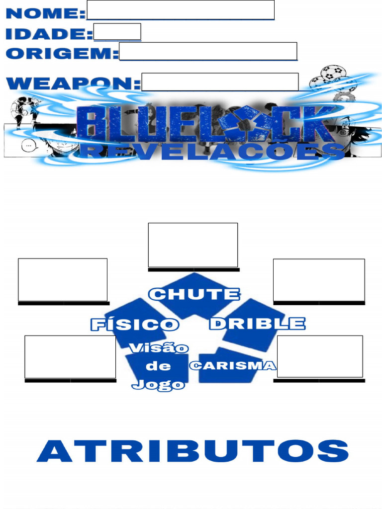 Ficha Blue Lock | PDF