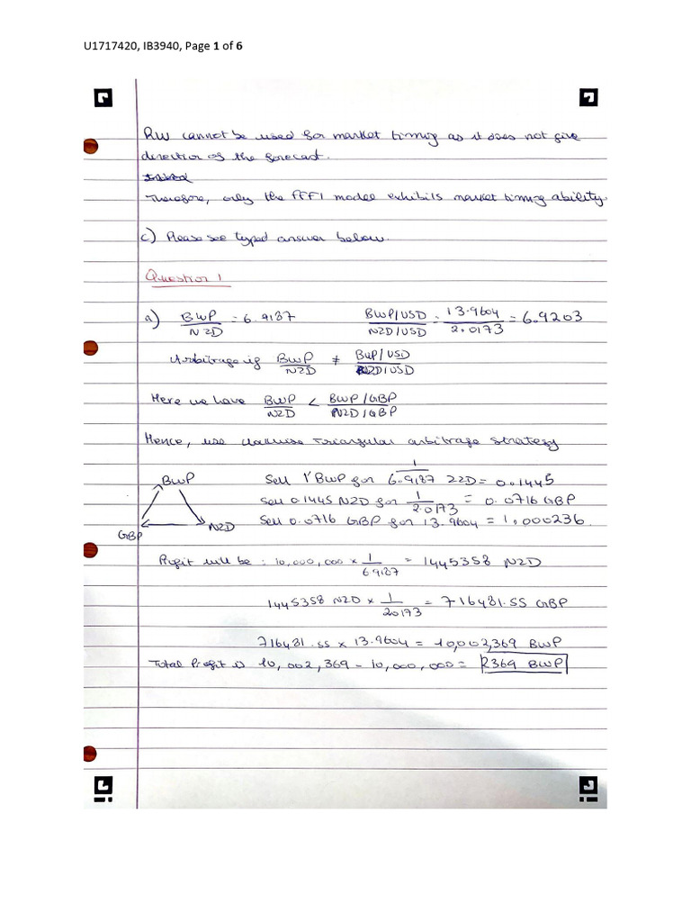 2020 Exam | PDF | Business