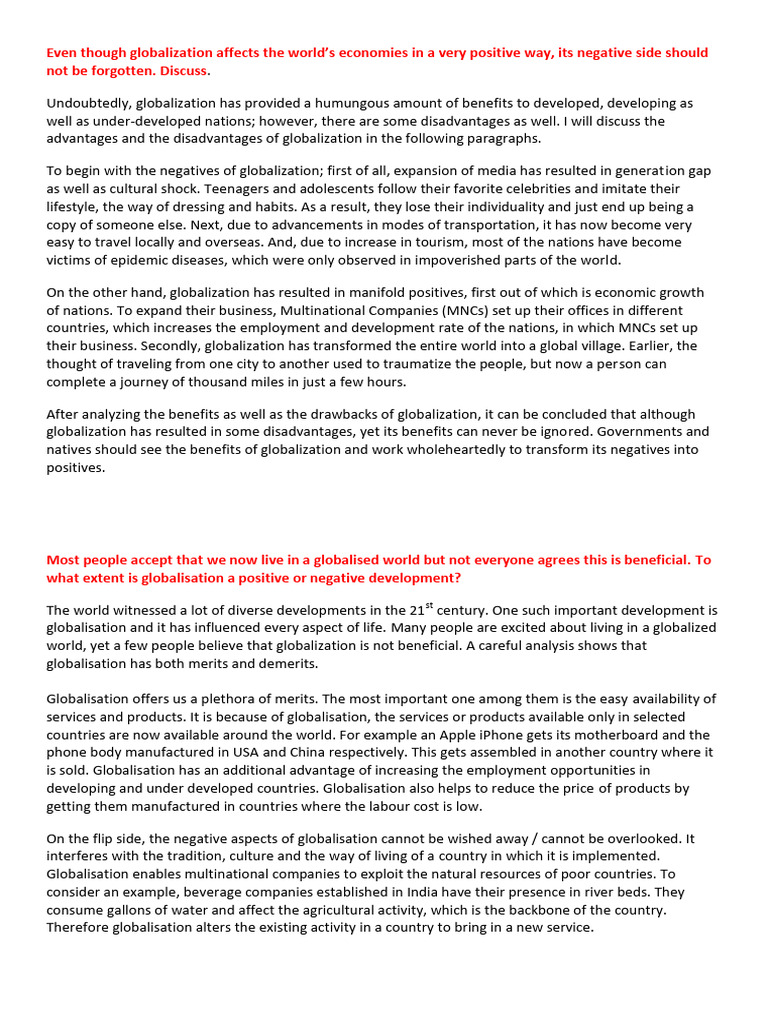 8 Globalisation | Download Free PDF | Globalization | English Language