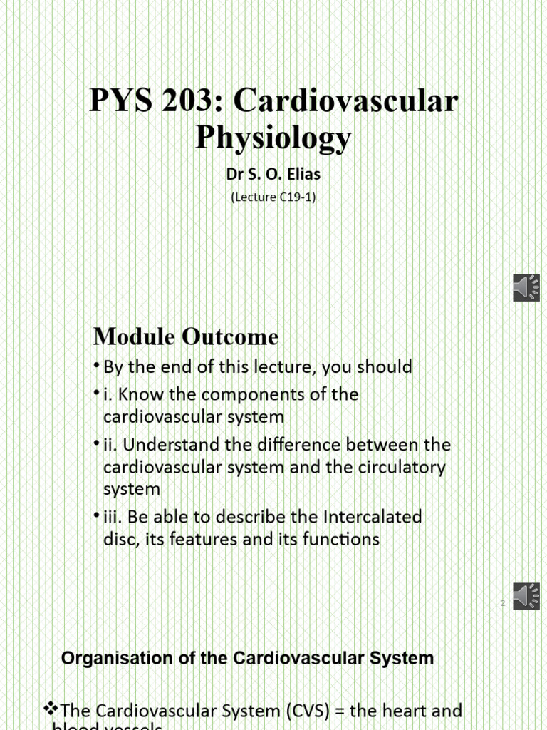 Pys 203 - C19 - 1 | PDF | Heart | Circulatory System