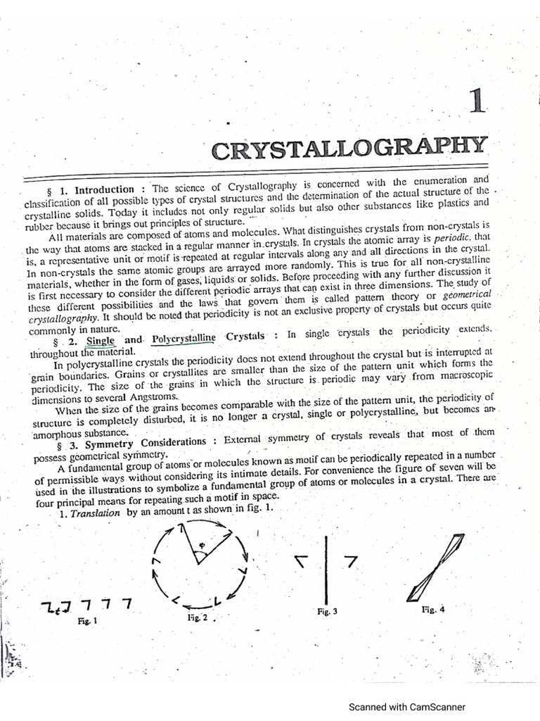 Solid State Physics 1 | PDF