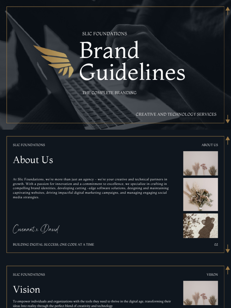 Slic Foundations Brandbook | PDF | Typography | Brand