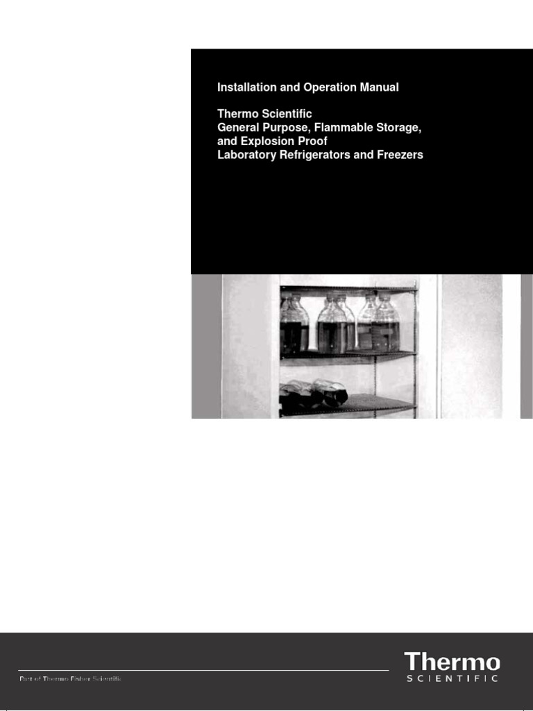 Thermo Scientific Freezer Manual