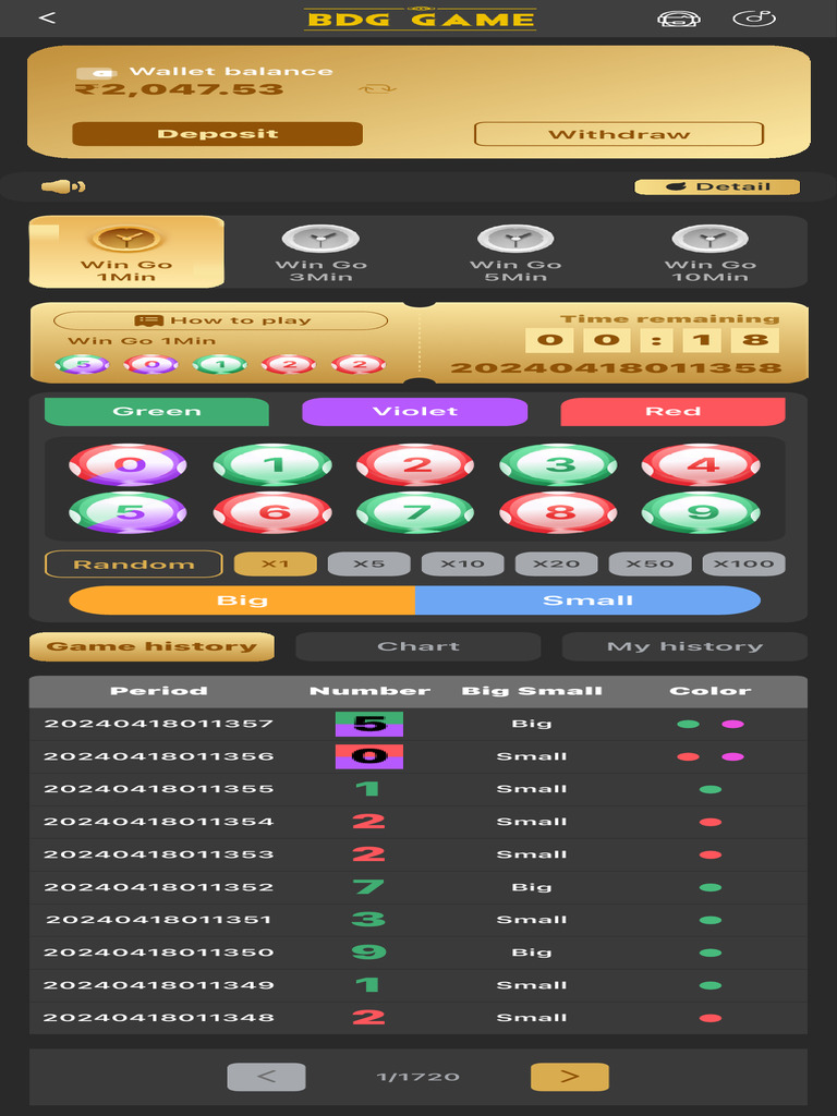 Welcome To BDG Game | PDF