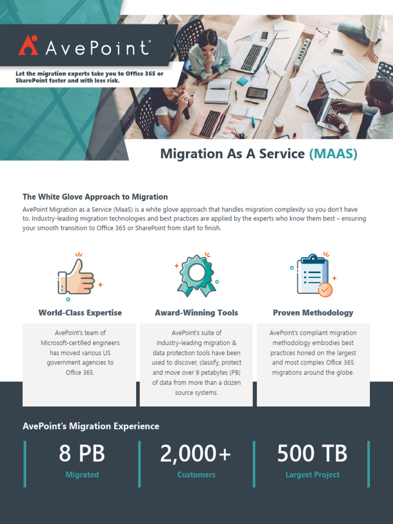 Migration As A Service Product Brochure | PDF | Share Point ...