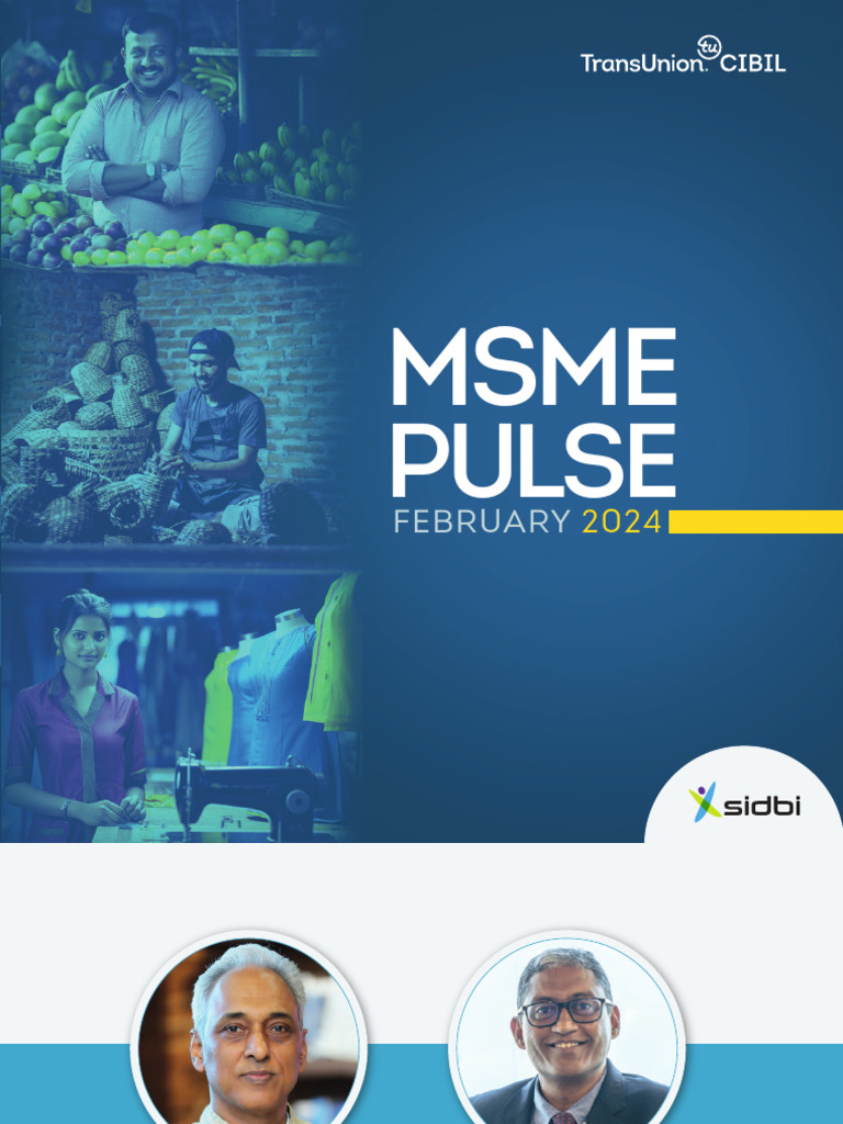 MSME Report Feb 2024 Revised 28th Feb | PDF | Loans | Small And Medium Sized Enterprises