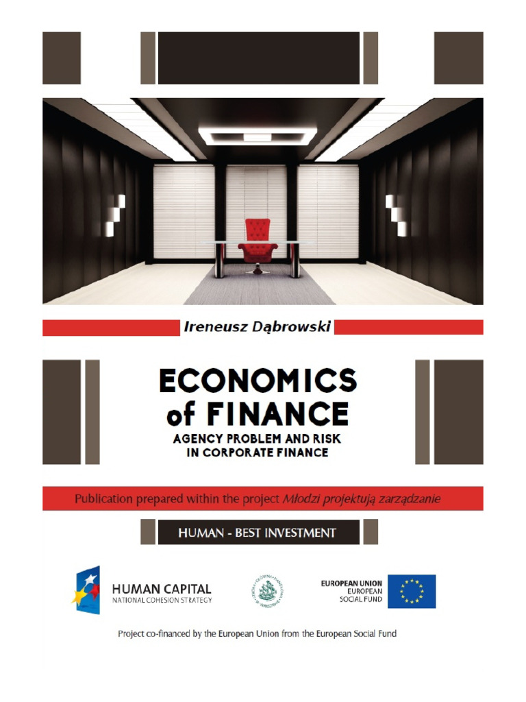 Economics of Finance - Dabrowski | PDF | Net Present Value | Internal Rate Of Return