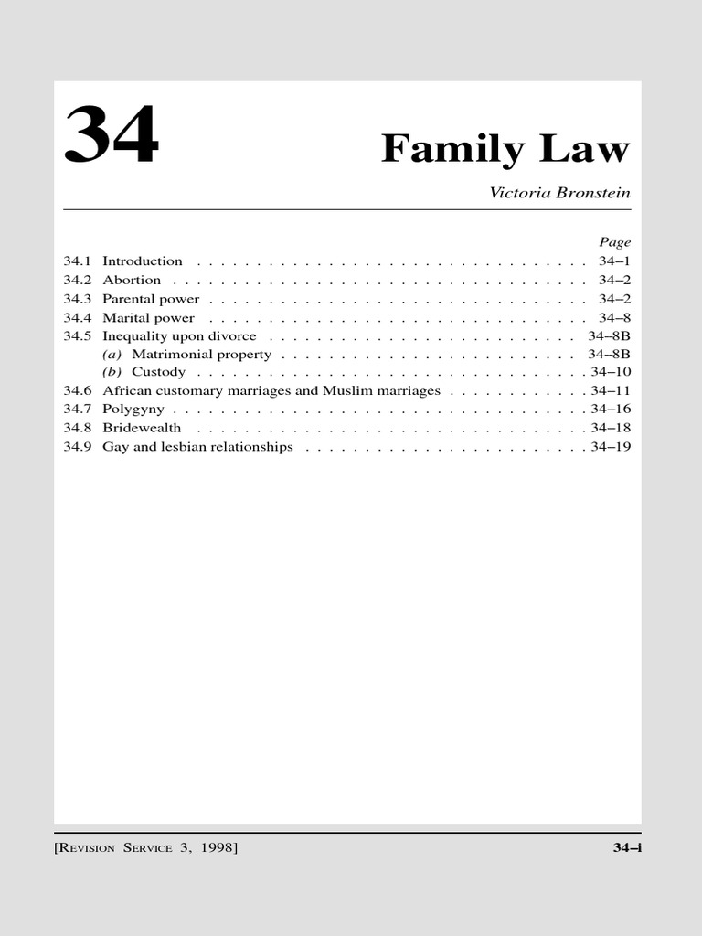 34-Family Law | PDF | Marriage | Legal Guardian