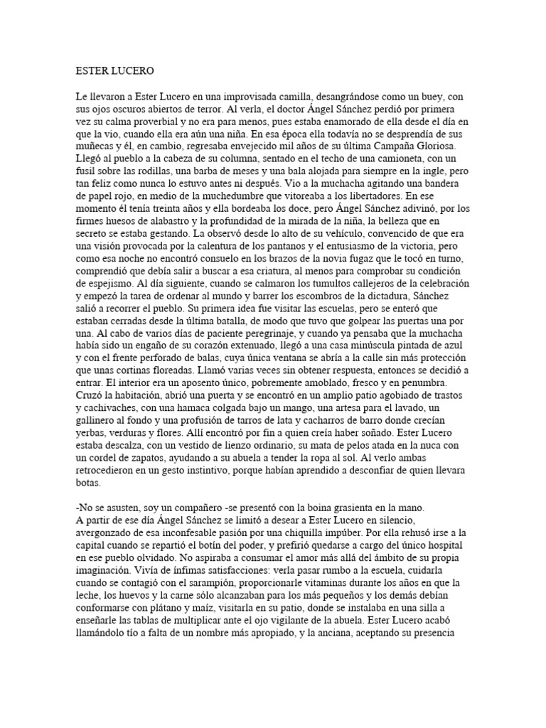 Ester Lucero | PDF