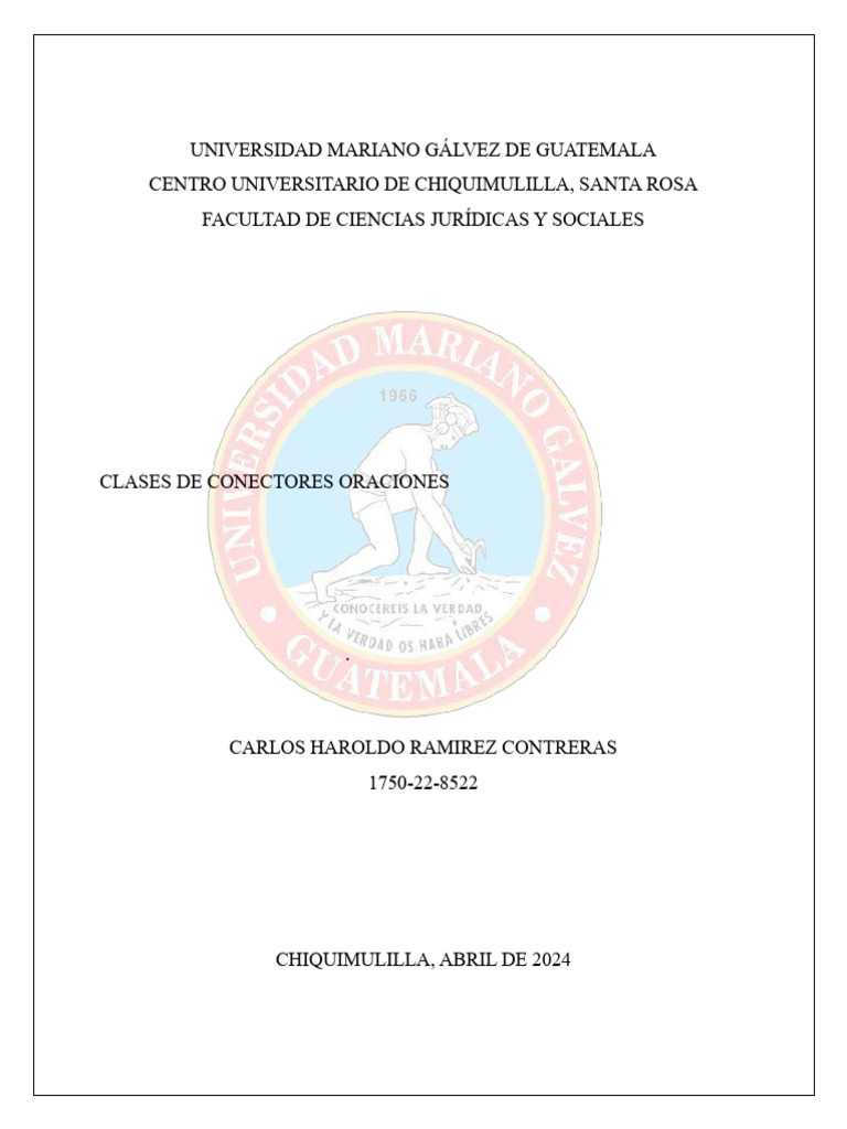 Conectores Cr. | PDF | Justicia | Crimen y violencia