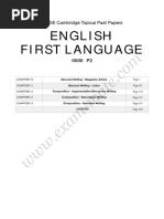IGCSE English 0500 Scheme of Work 2025-2026 | PDF | Vocabulary | Narrative