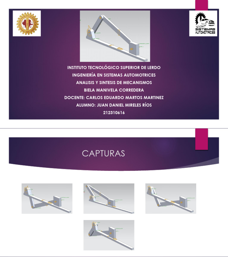 Actividad 3.3-Biela Manivela Corredera-Mireles Rios Juan Daniel | PDF